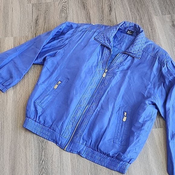 Fuda International | Jackets & Coats | Vintage Fuda International Blue ...